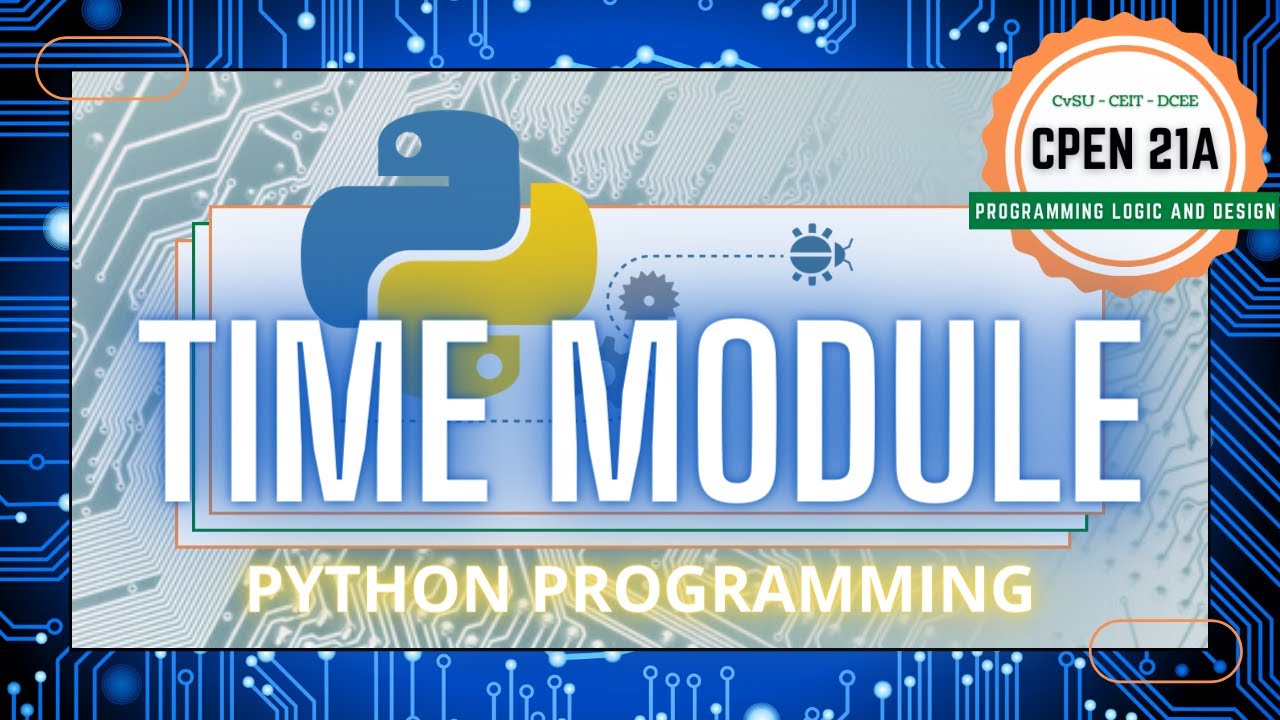 Python Time Module Youtube