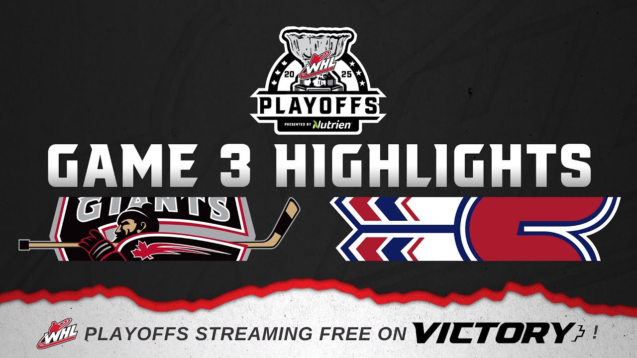 Vancouver Giants At Spokane Chiefs Game 3 2025 Whl Playoffs
