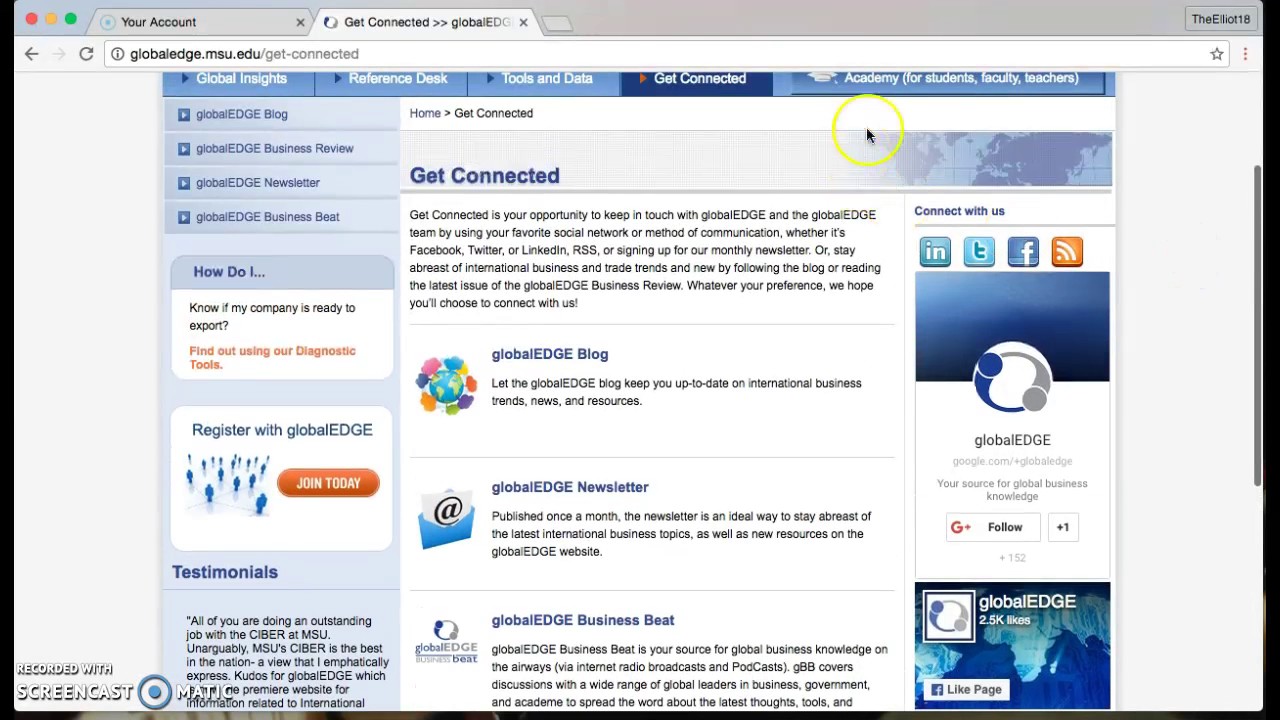 Globaledge Tutorial Youtube