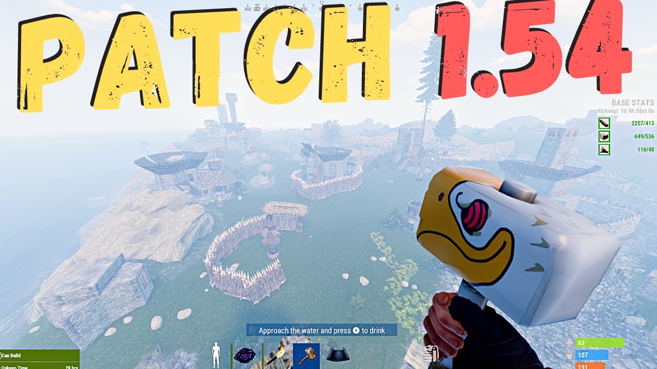 Rust Console News Patch 1 54 The Halloween Update Youtube