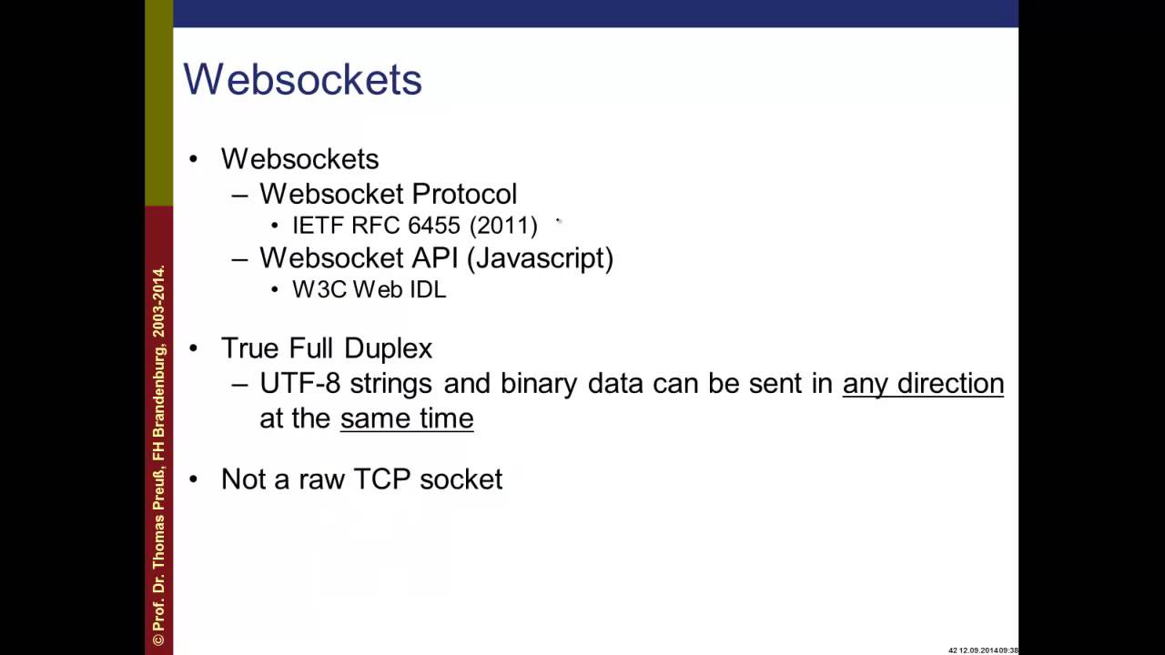 Js 31 Websockets Einführung Youtube