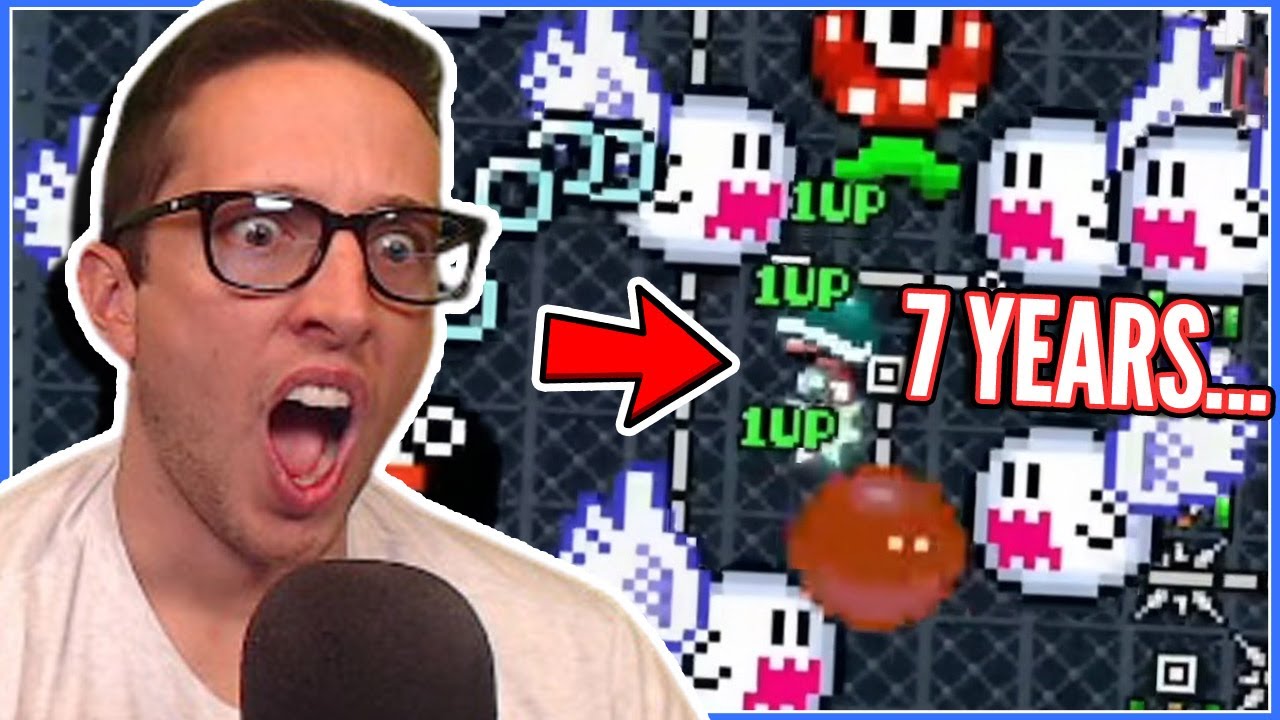 Reacting To The Hardest Level In Mario Maker History Youtube