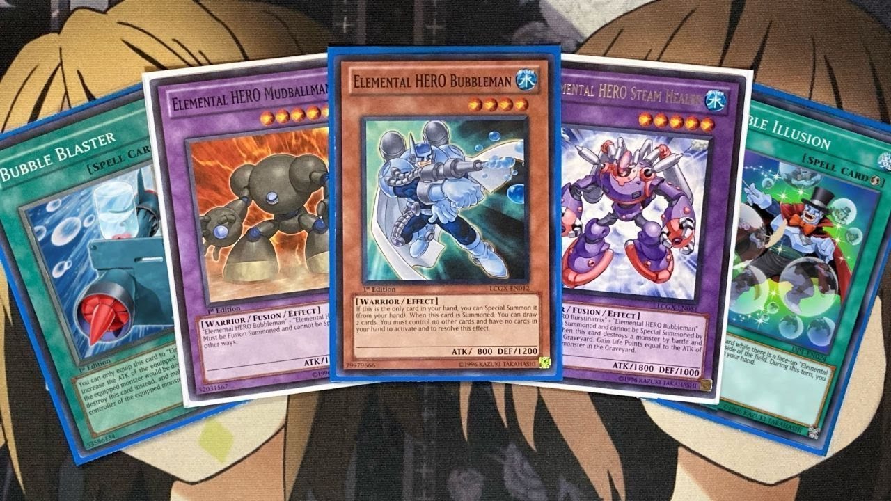 Elemental Hero Bubbleman Fusions