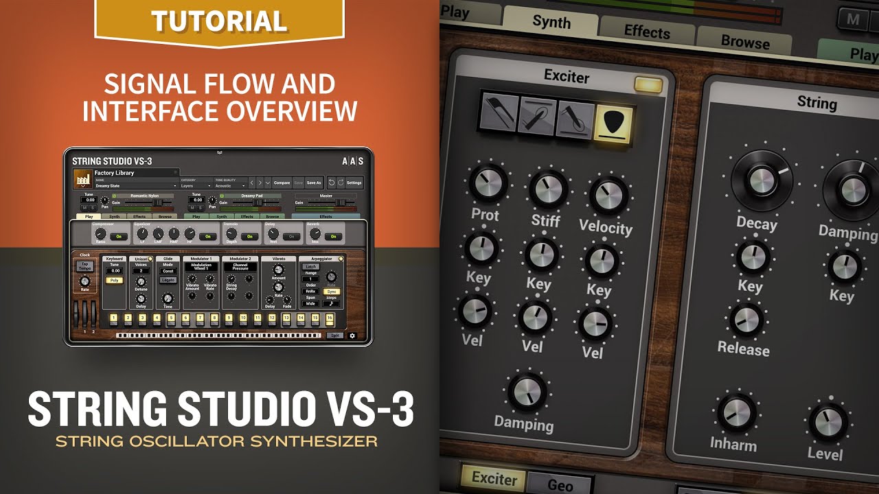 String Studio Vs 3 Tutorial Signal Flow And Interface Overview Youtube