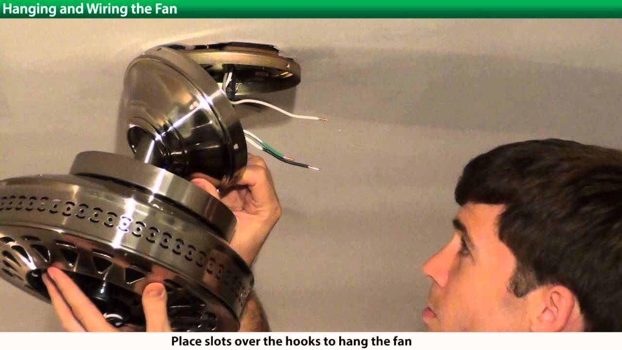 Hunter Original Ceiling Fan Installation Instructions