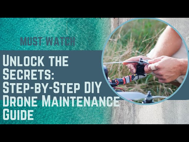 Diy Drone Repairs A Step By Step Guide Drone Nastle