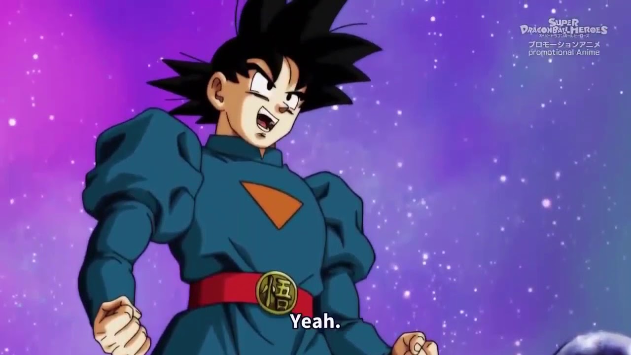 Super Dragon Ball Heroes Goku Starts Training With The Daishinkan