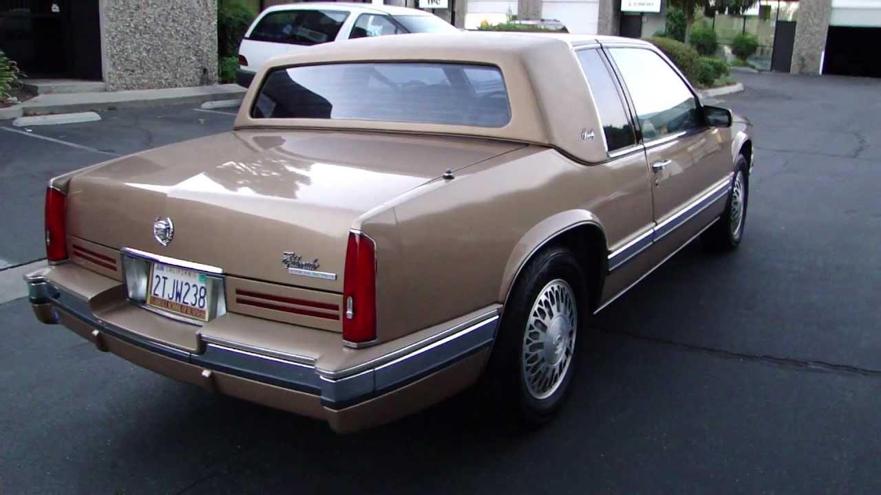 1990 Cadillac Eldorado Biarritz U1258 Walk Around 1 Youtube
