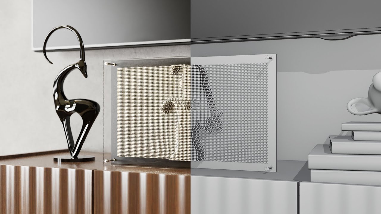 A Procedural Pinscreen Animation Backstage Youtube