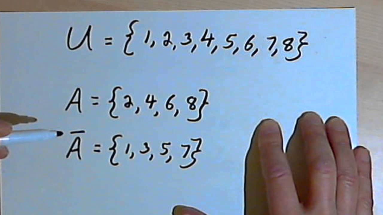What Is A Complement In Set Theory Infoupdate Org