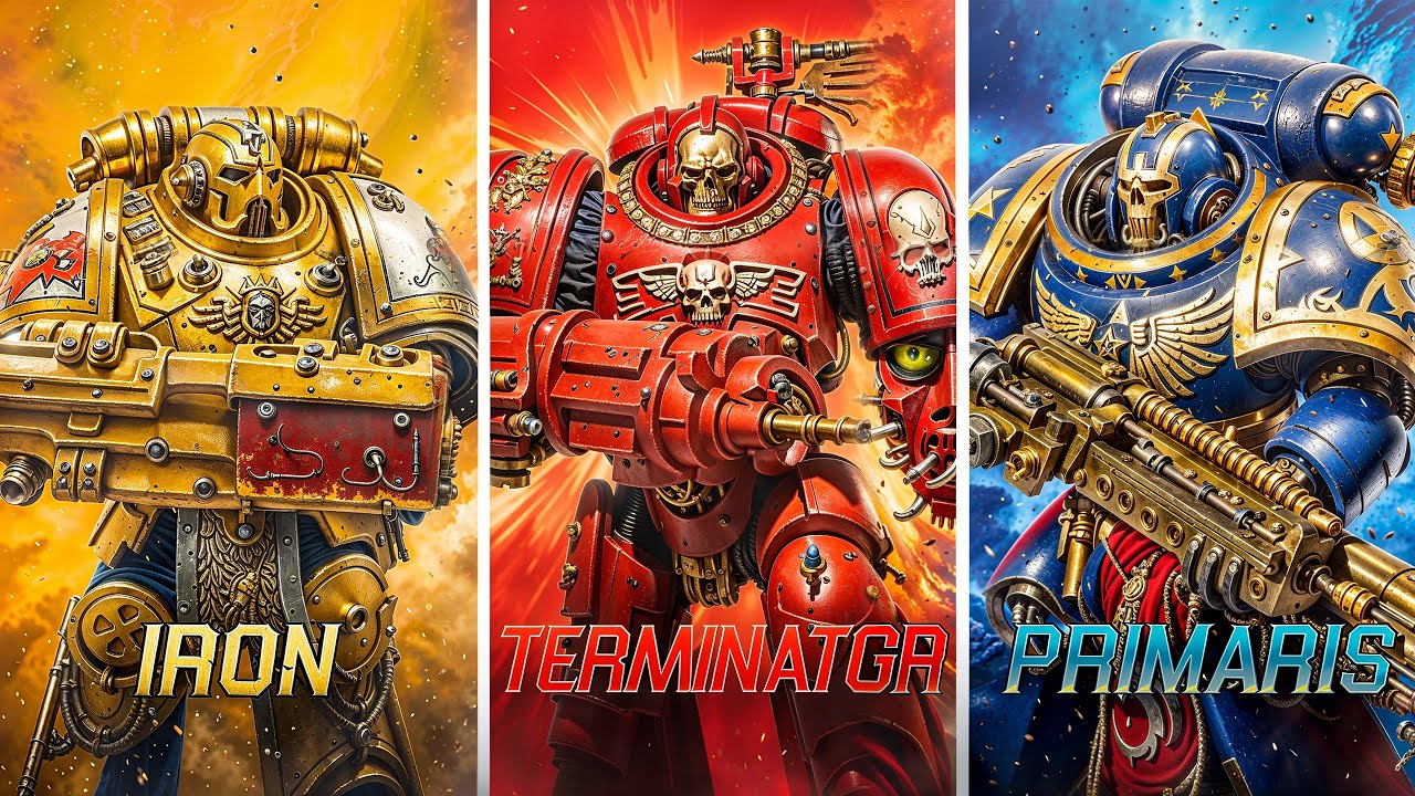 All Space Marine Power Armour Types Explained In 32 Minutes Youtube