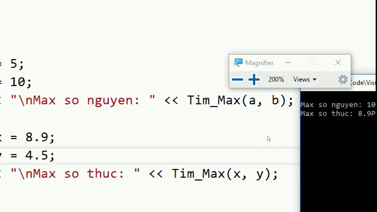 Function Templates C