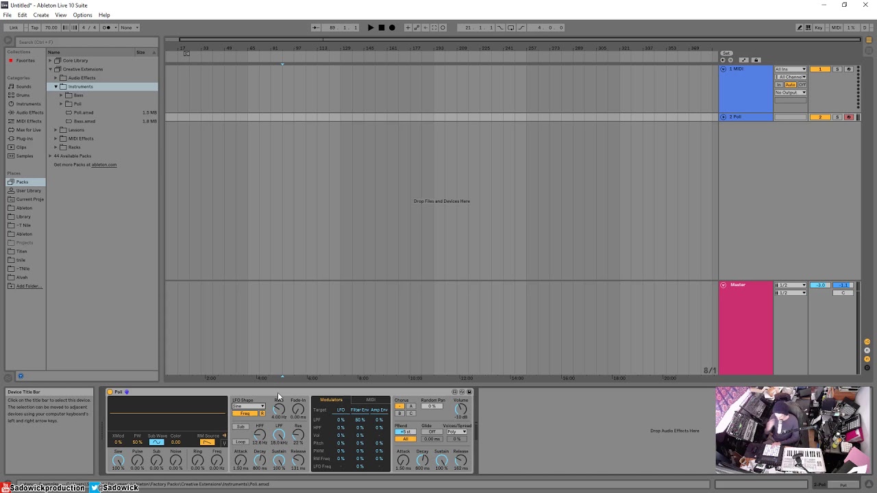 Ableton Live 10 Max For Live Essentials Poli Tutorial Youtube