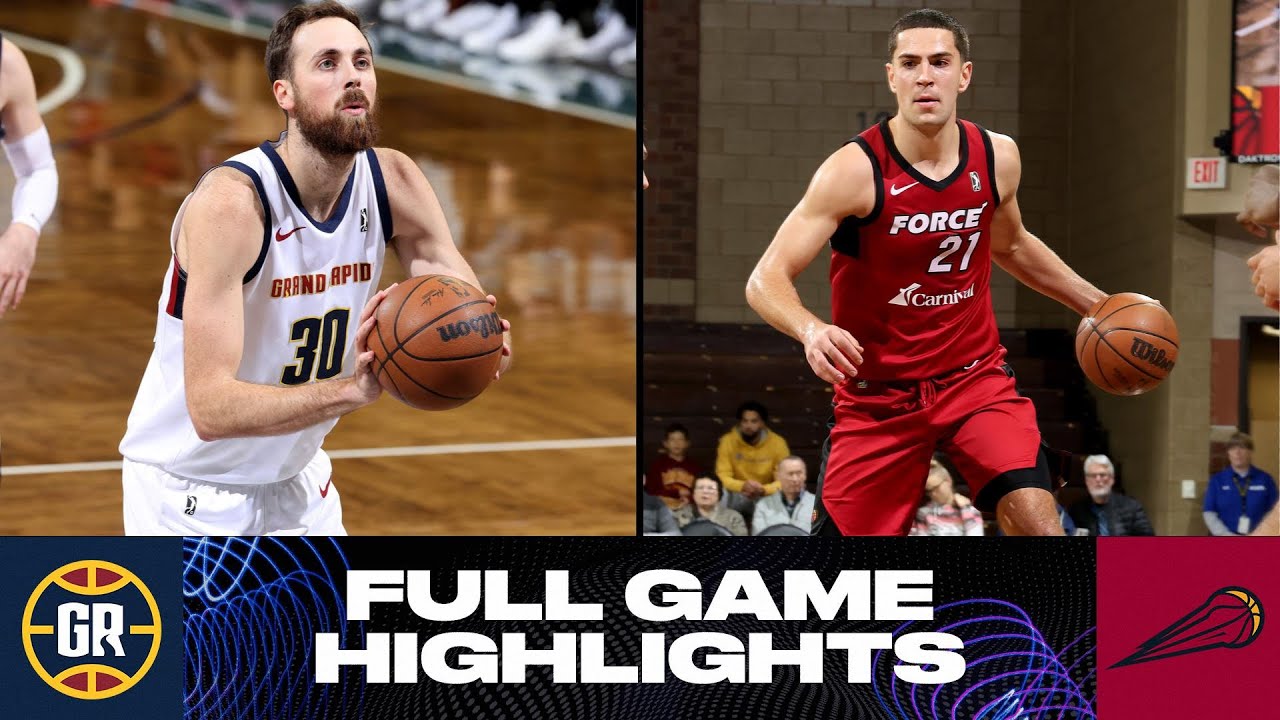 Sioux Falls Skyforce Vs Grand Rapids Gold Game Highlights Youtube