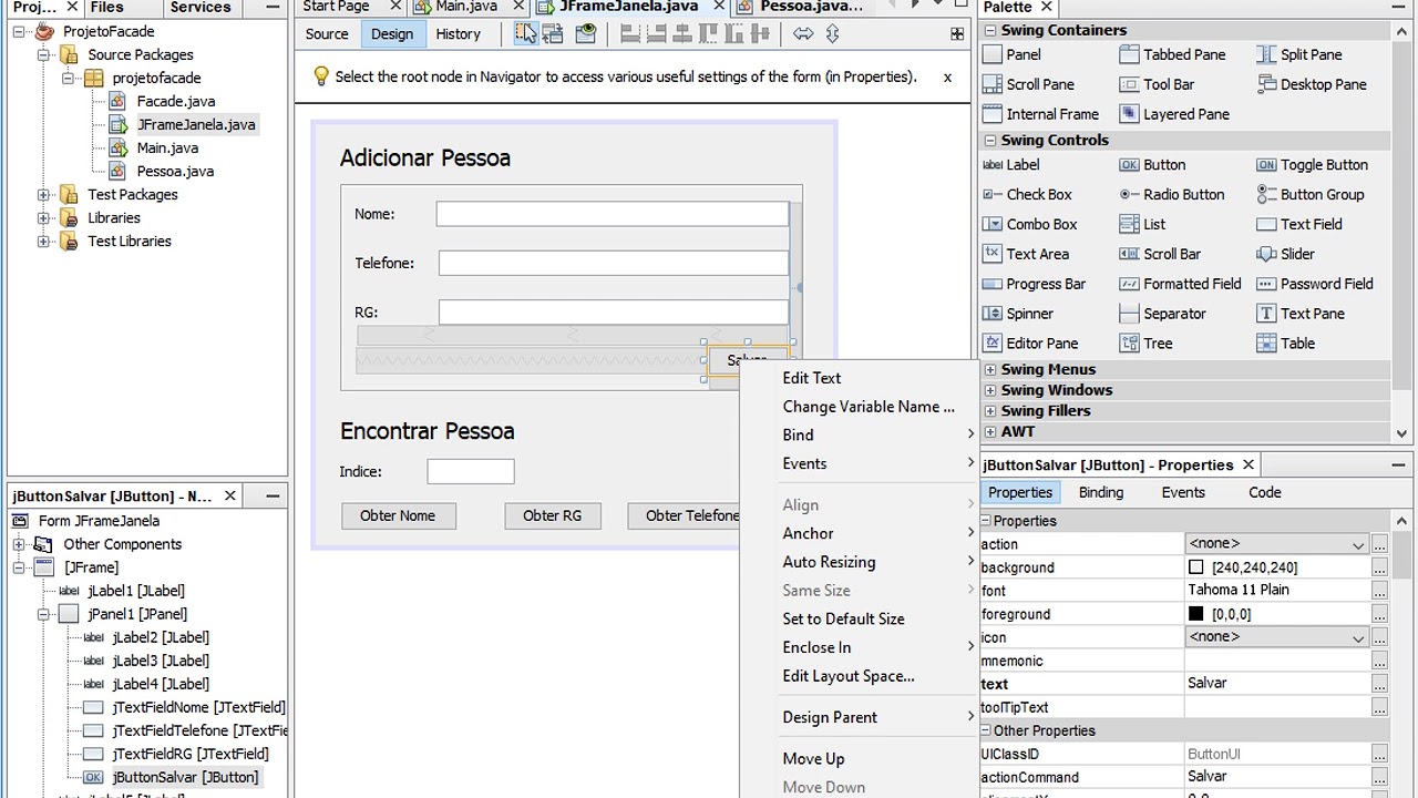 Aula 02 De Java Com Interface Gráfica Youtube
