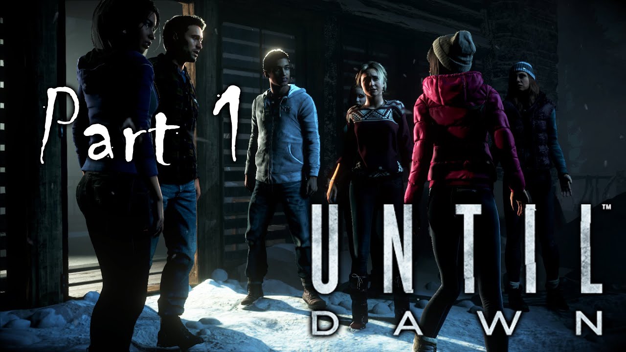 Until Dawn Ps4 Part 1 Prologue Youtube
