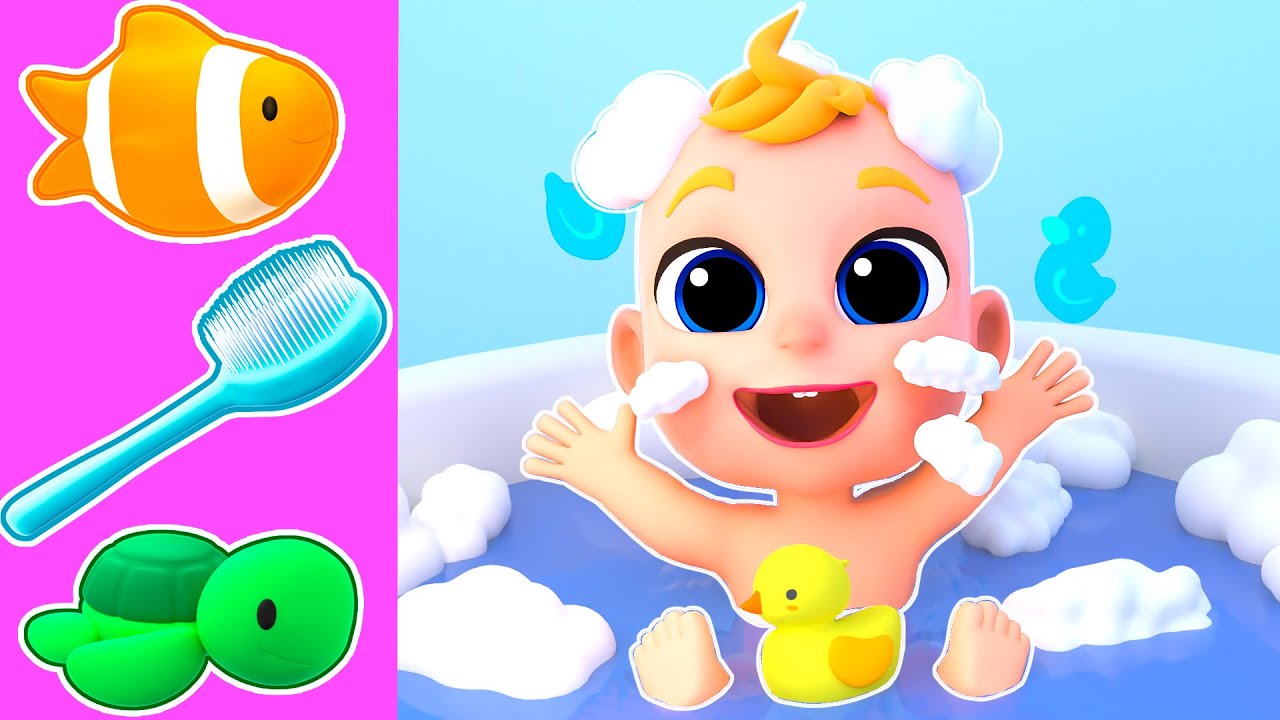Bath Song Tinytots Nursery Rhymes Kids Songs Youtube