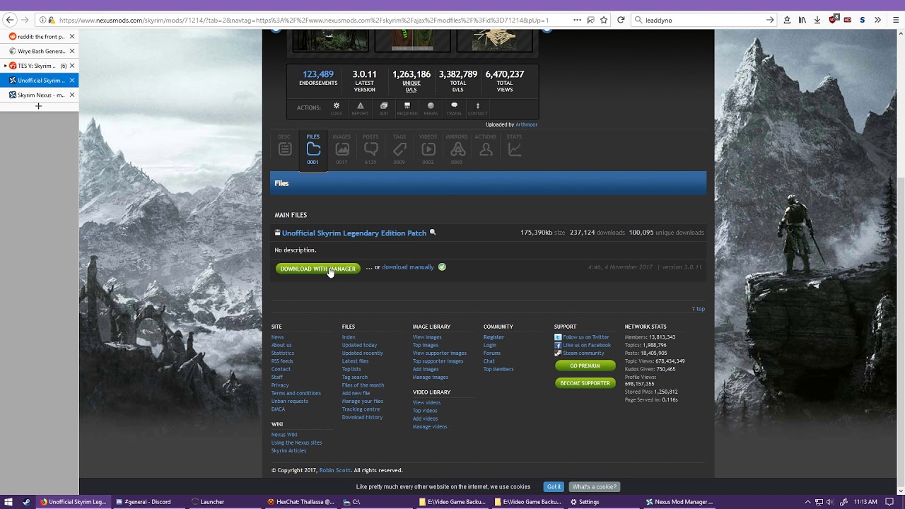 How To Manually Download Mods From Nexus Mods Ergovse