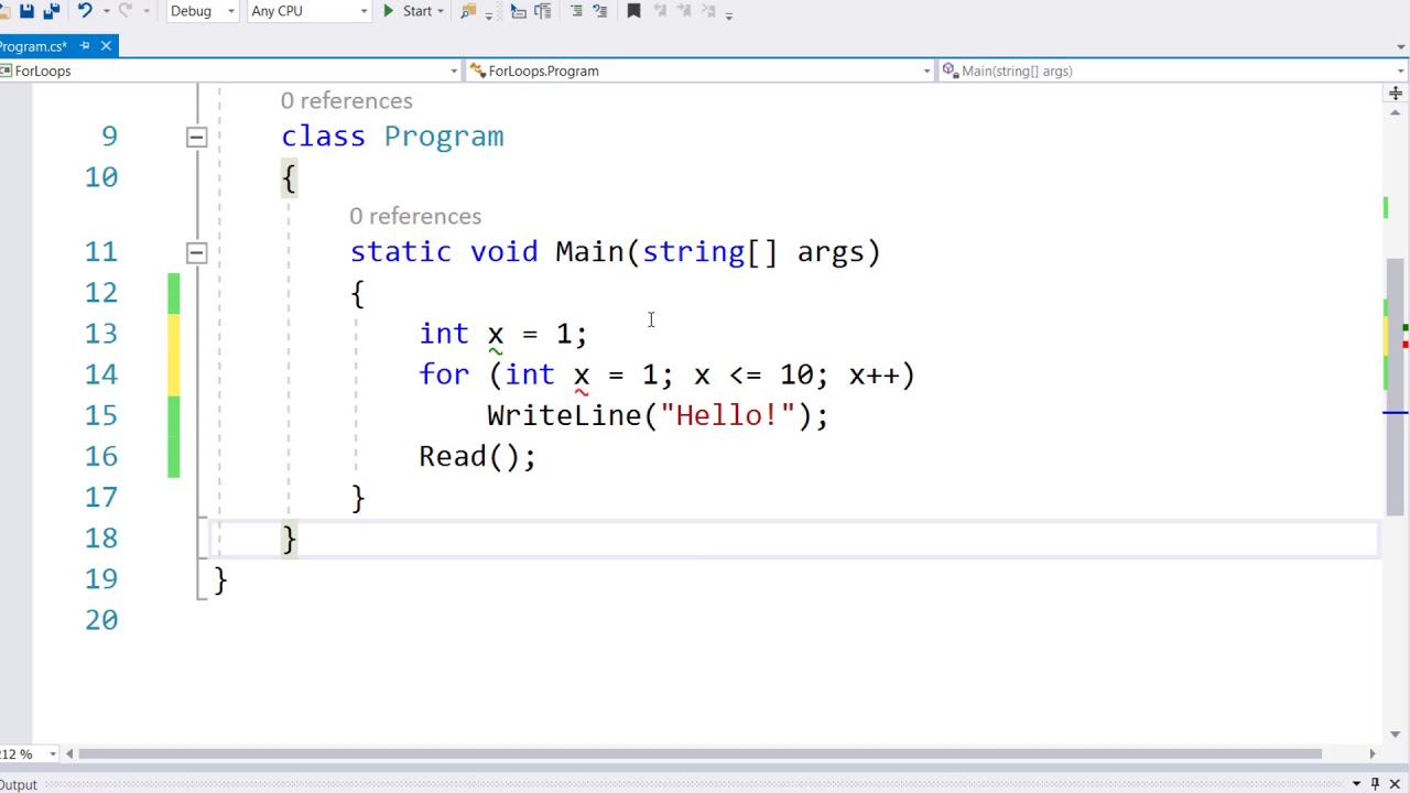 For Loop C Programming Youtube