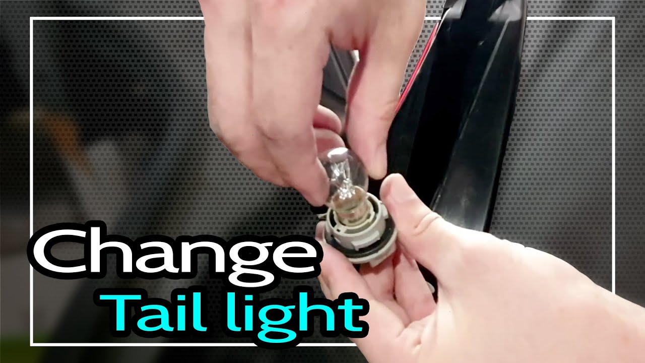 How To Change Tail Light Youtube
