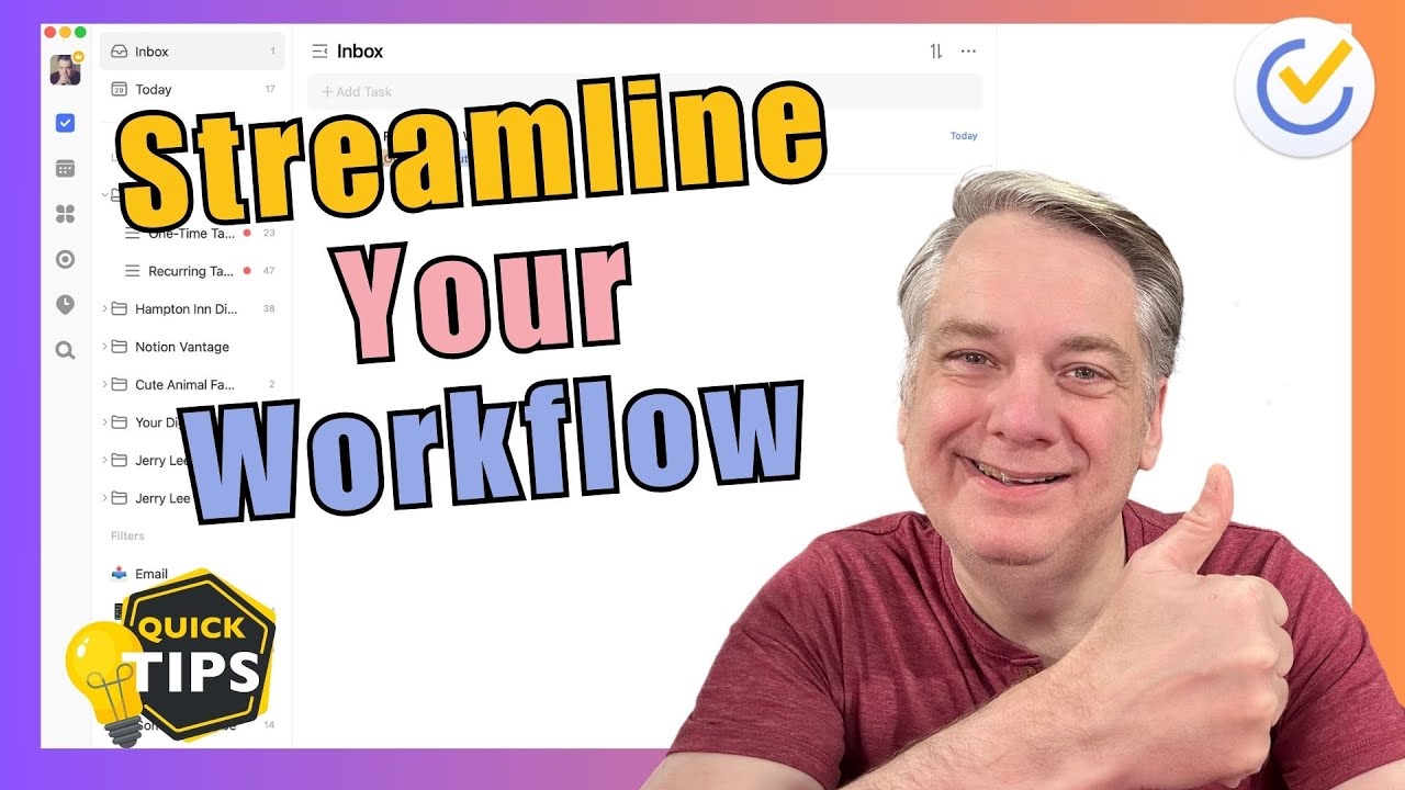 How I Process Tasks In My Inbox In Ticktick Quicktip Youtube