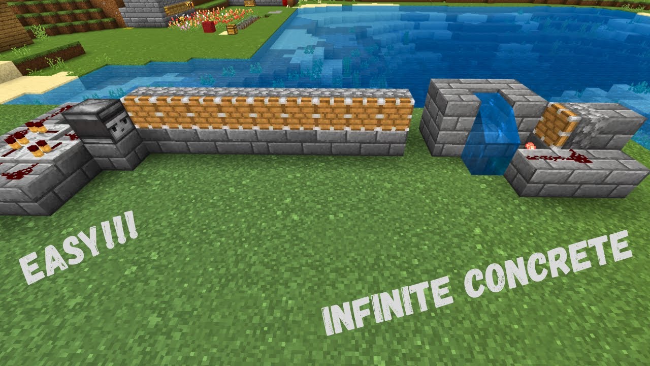 Concrete Farm Minecraft Bedrock At Fred Grant Blog