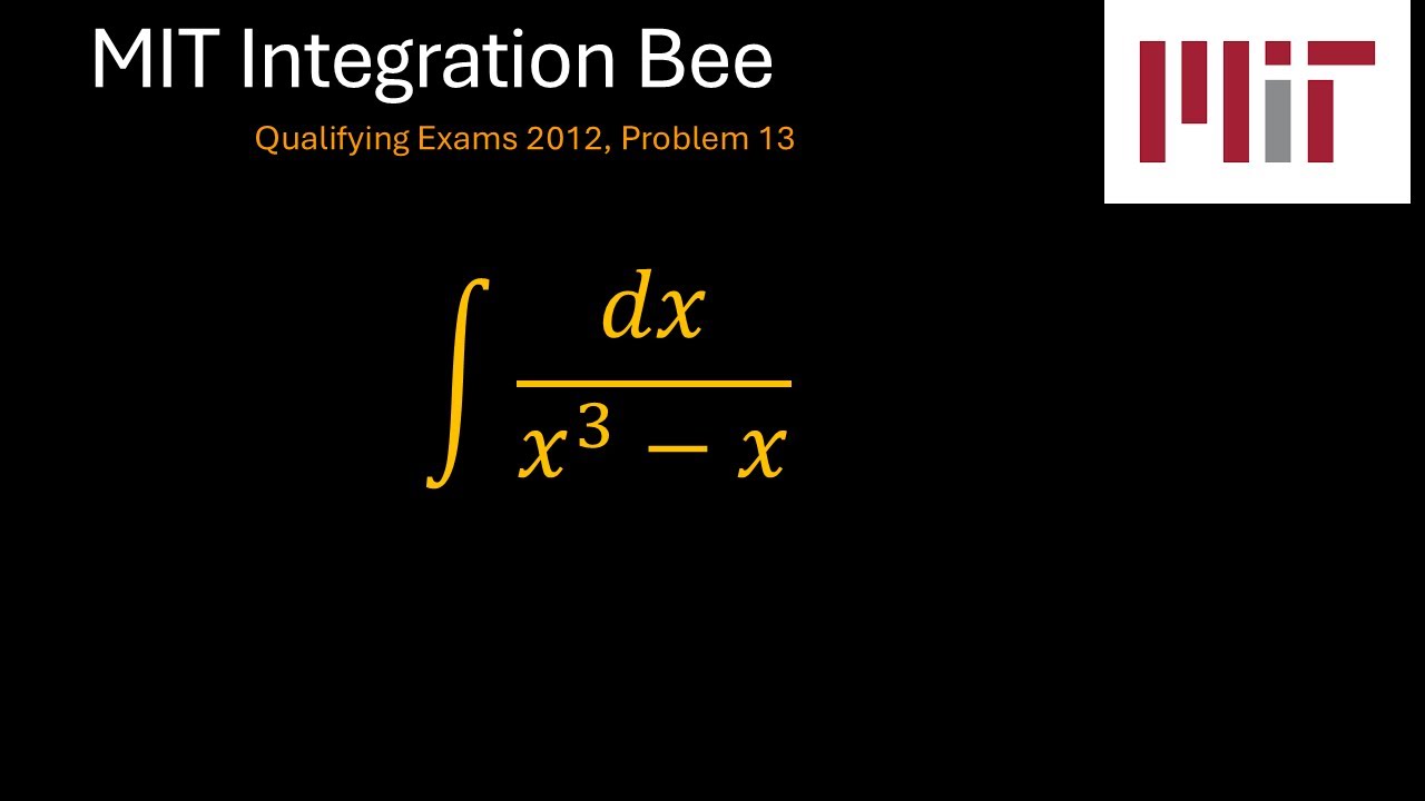 Mit 2012 Integration Bee Qualifying Exams Problem 13 Youtube