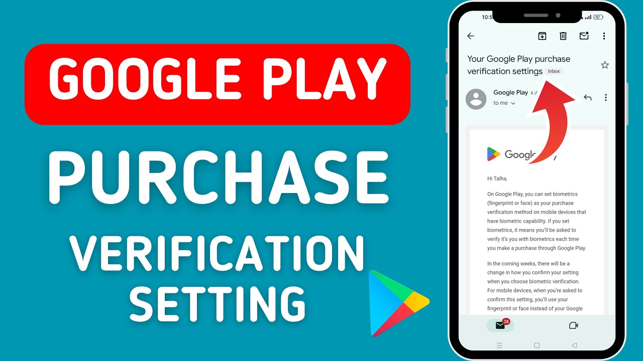 Your Google Play Purchase Verification Settings Youtube