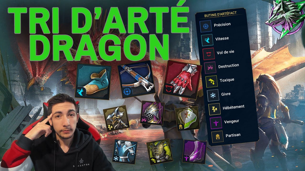 Comment Trier Ses Artefacts Dragon Raid Shadow Legends Fr Youtube