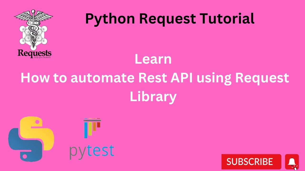 Tutorials Python Requests Api Testing Youtube