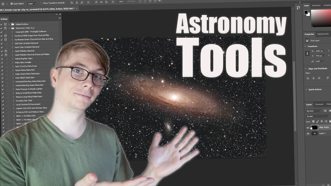 Introducing The Astronomy Tools Action Set Youtube