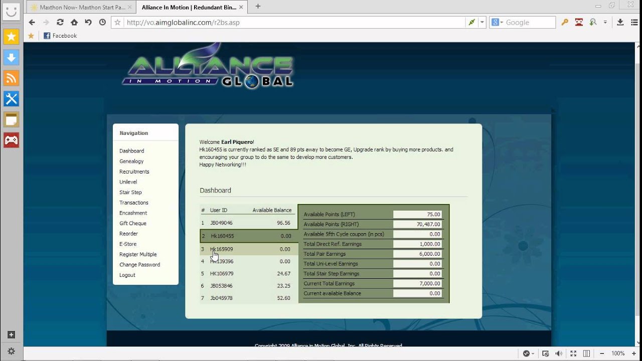 How To Open Webpage To Aim Global Youtube