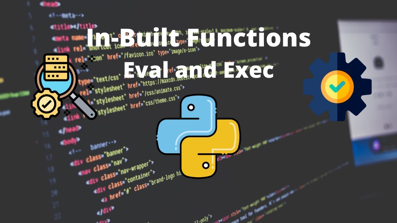 24 Eval Exec Python Youtube