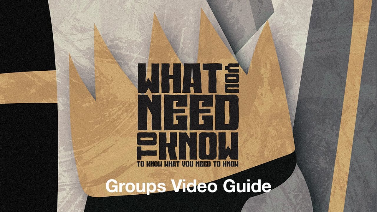 Groups Video Guide What You Need To Know Week 1 Youtube