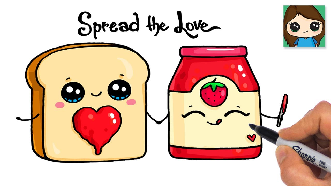 Cute Food Cartoons To Draw