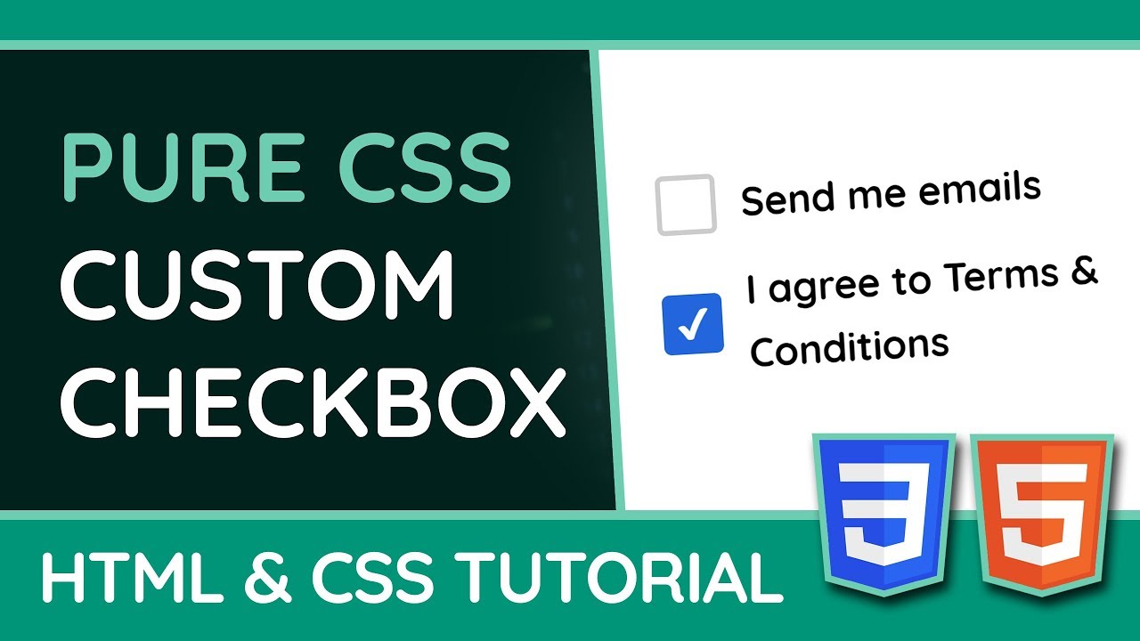 Checkboxes Html Css At Willie Poole Blog