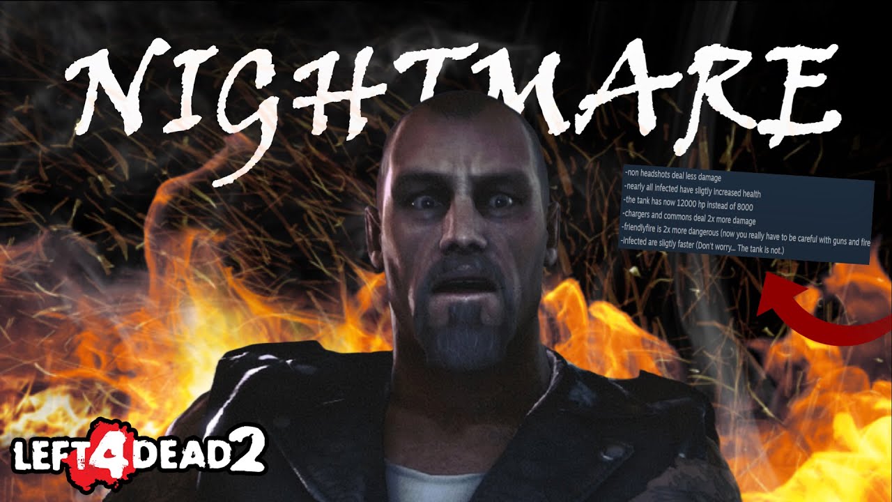 Nightmare Difficulty Left 4 Dead 2 Youtube