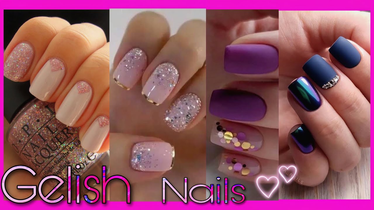 Uñas Gelish Uñas Bonitas Diseños De Uñas Con Gel Moda Mujer 2024