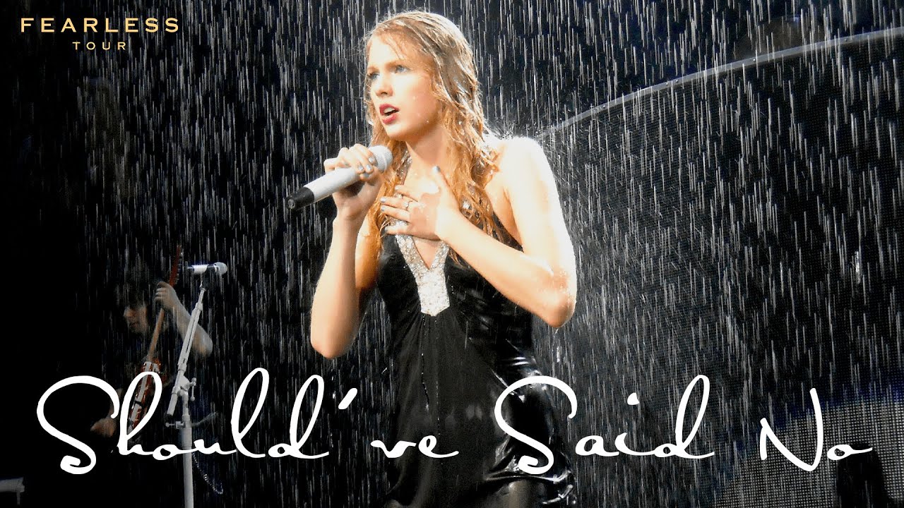 Taylor Swift Should Ve Said No Live On The Fearless Tour Full