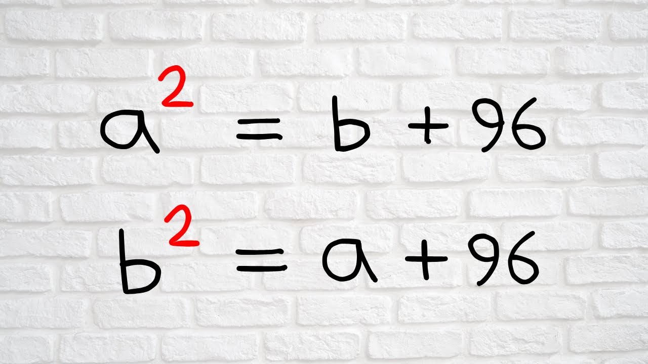 Russia A Nice Algebra Problem Youtube