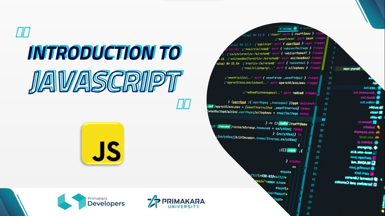 Belajar Javascript Introduction To Javascript Youtube
