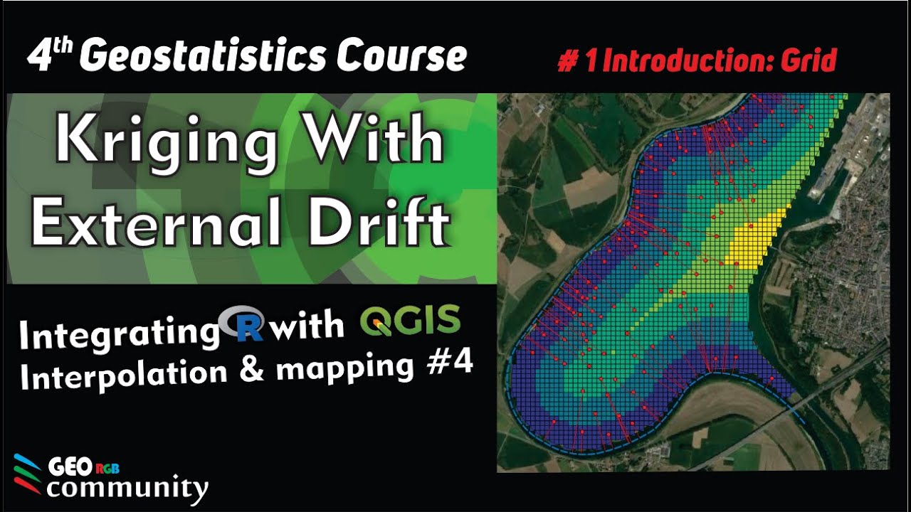 Kriging With External Drift 1 Introduction And Grid Youtube