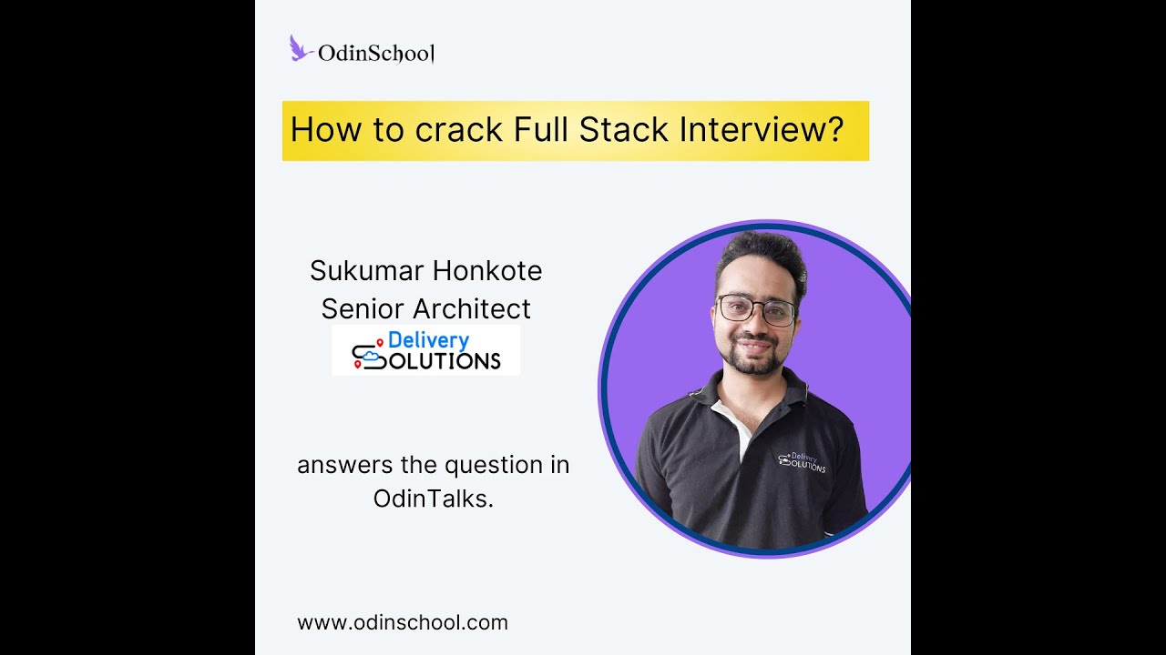 How To Crack A Full Stack Interview Youtube