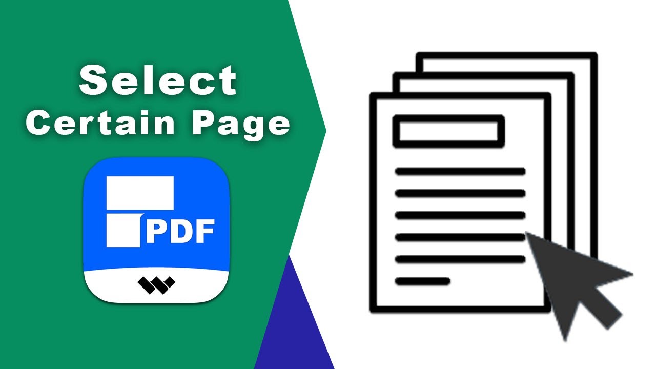 How To Select Certain Pages In A Pdf Document In Wondershare Pdfelement