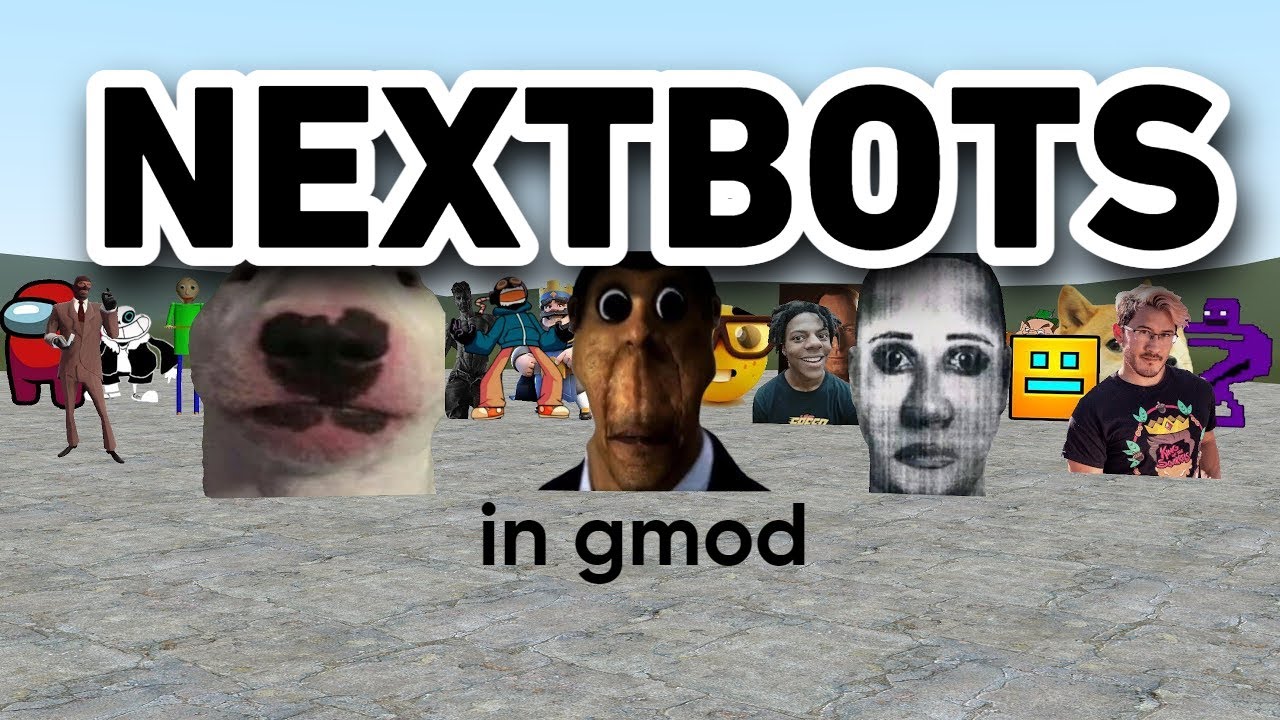 Playing Nextbots In Gmod Garry S Mod Youtube