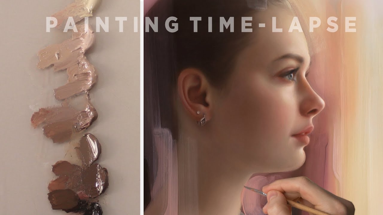 Oil Painting Time Lapse Profile Youtube