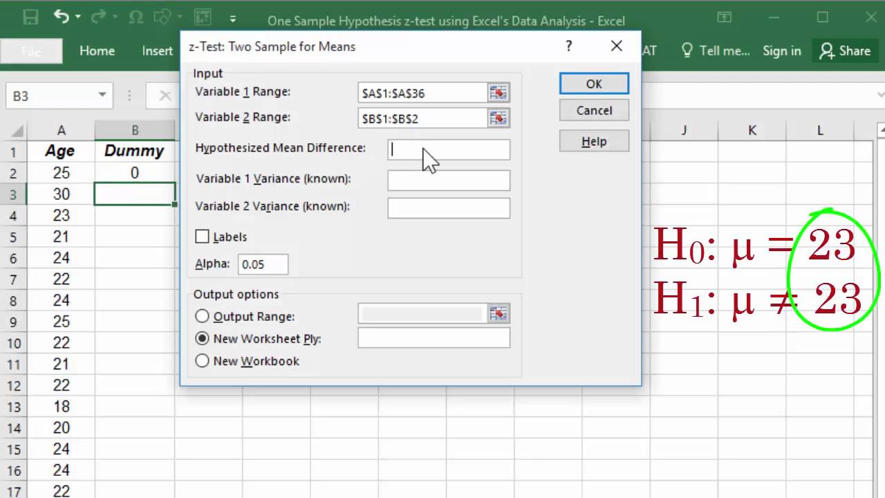 Hypothesis Testing In Excel Linear Regression Cocolasopa