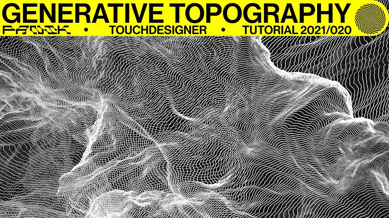 Generative Topography Touchdesigner Tutorial Youtube