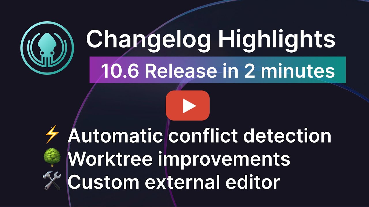 Gitkraken Desktop 10 6 Release Automatic Conflict Detection Youtube