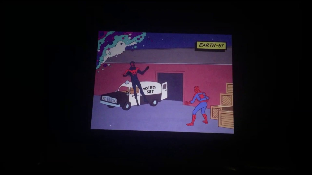 Spiderman Into The Spiderverse End Credits Scene Youtube
